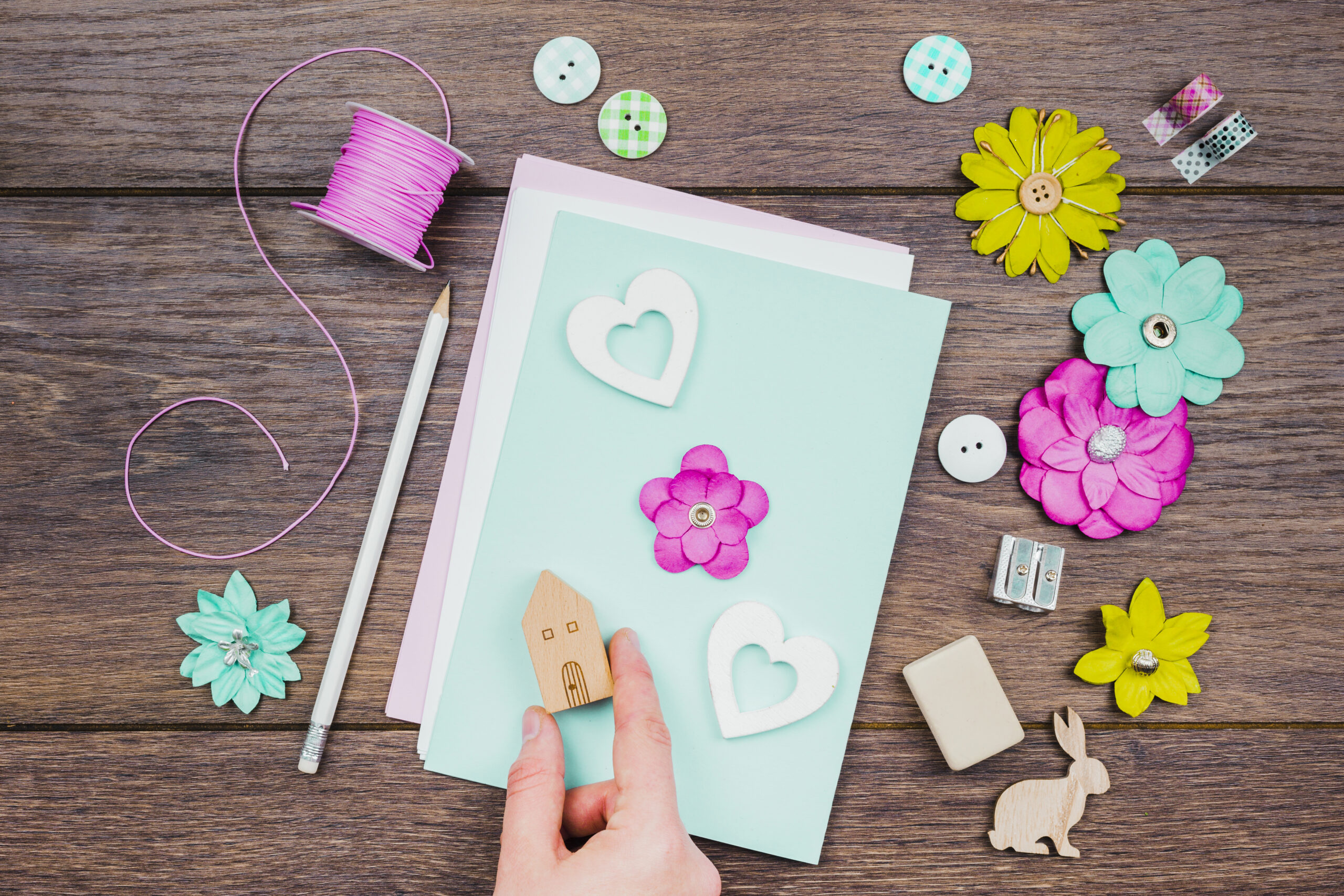 Give A Shape To Your Thoughts (Card-Making)- Raisony Creations